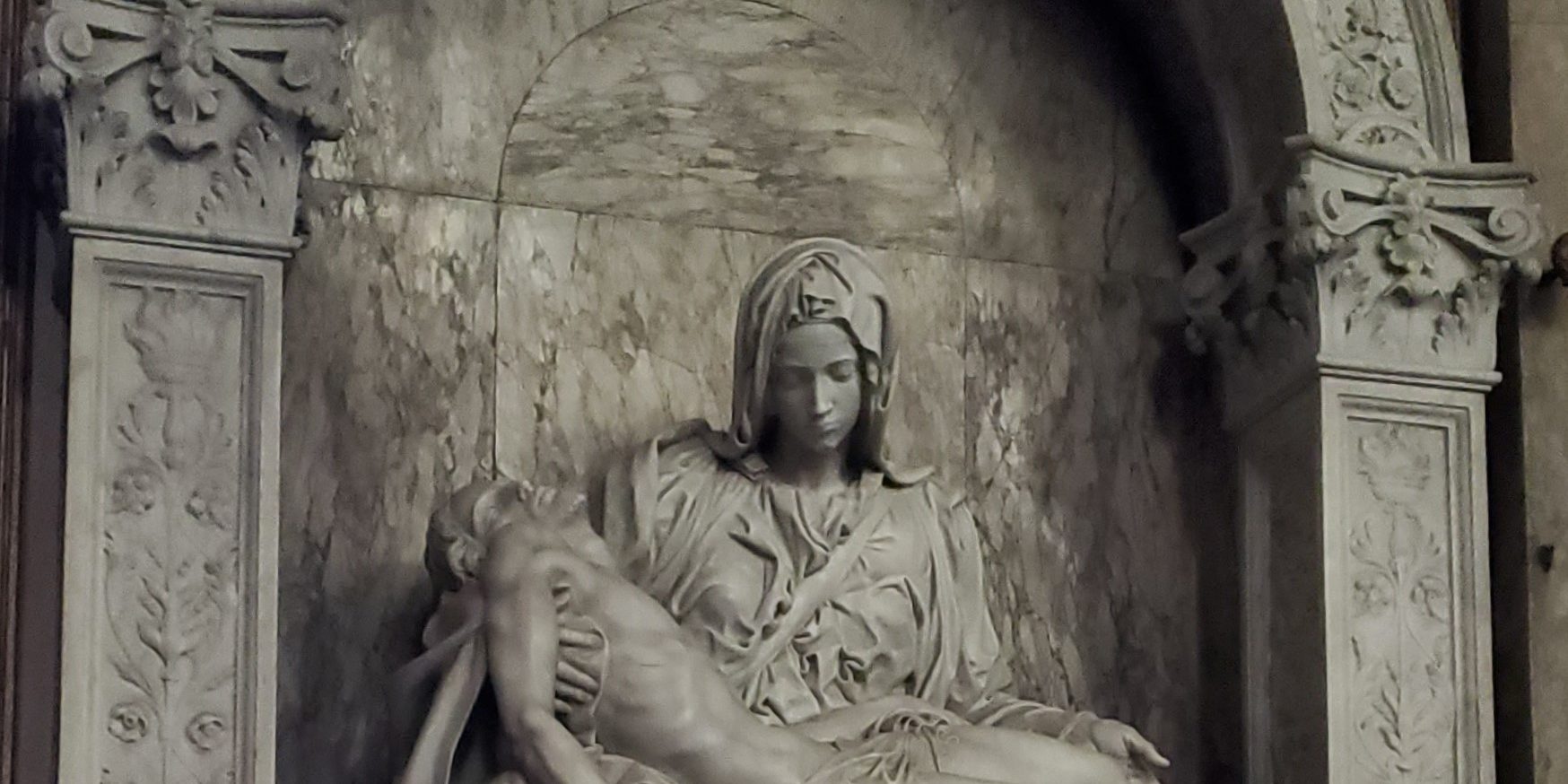 Moving the Pieta – St. Paul's Catholic Church